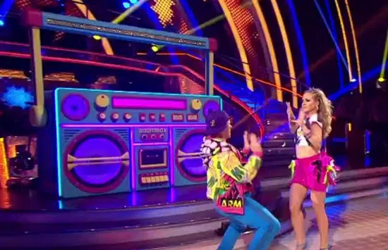 Giant Boombox Prop With Lights - Neon Blue | Event Prop Hire