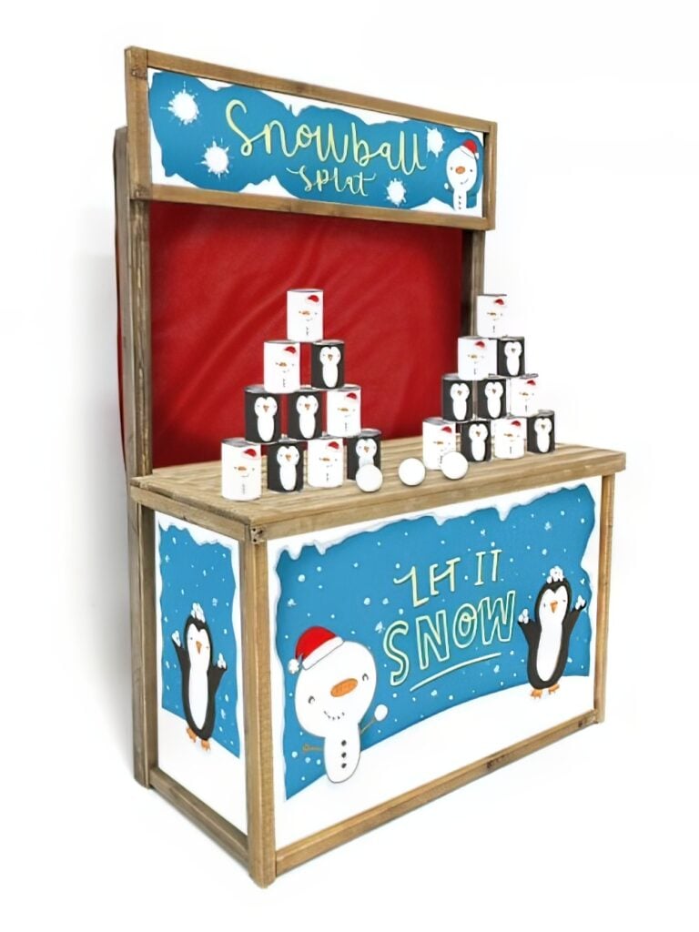 Snowball Splat Christmas Game | EPH Creative - Event Prop Hire
