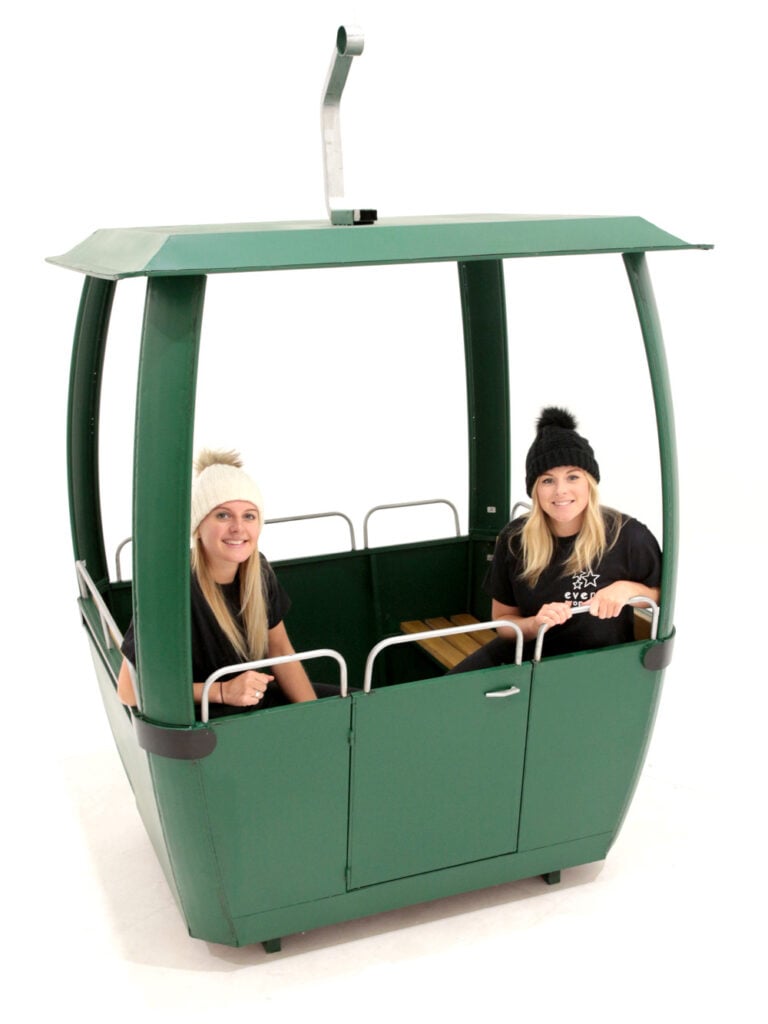 Cable Car - Green | EPH Creative - Event Prop Hire