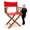 Giant Directors Chair (Red) | EPH Creative - Event Prop Hire