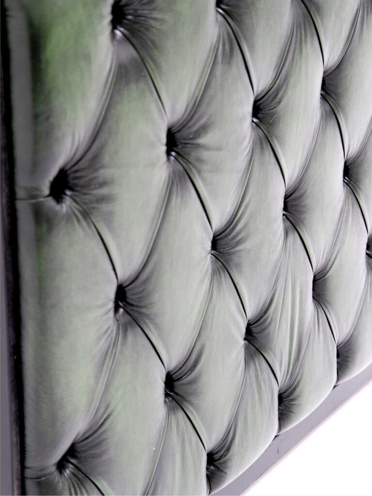 Antique Green Chesterfield Bar | EPH Creative - Event Prop Hire