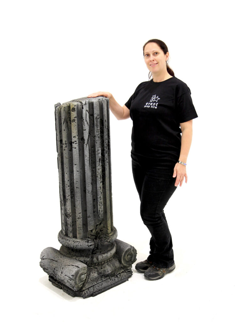 Broken Column - 4ft | EPH Creative - Event Prop Hire