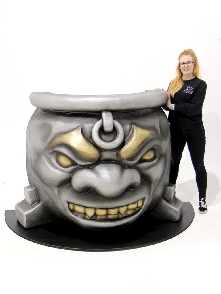 Giant Open Backed Cauldron | EPH Creative - Event Prop Hire