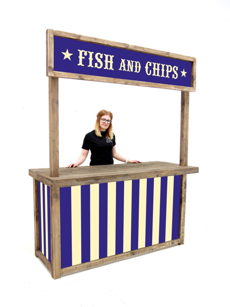 Fish & Chips Food Stall | EPH Creative - Event Prop Hire