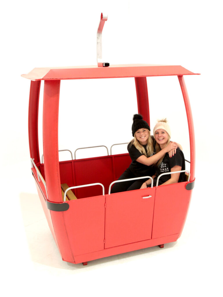 Cable Car - Red | EPH Creative - Event Prop Hire