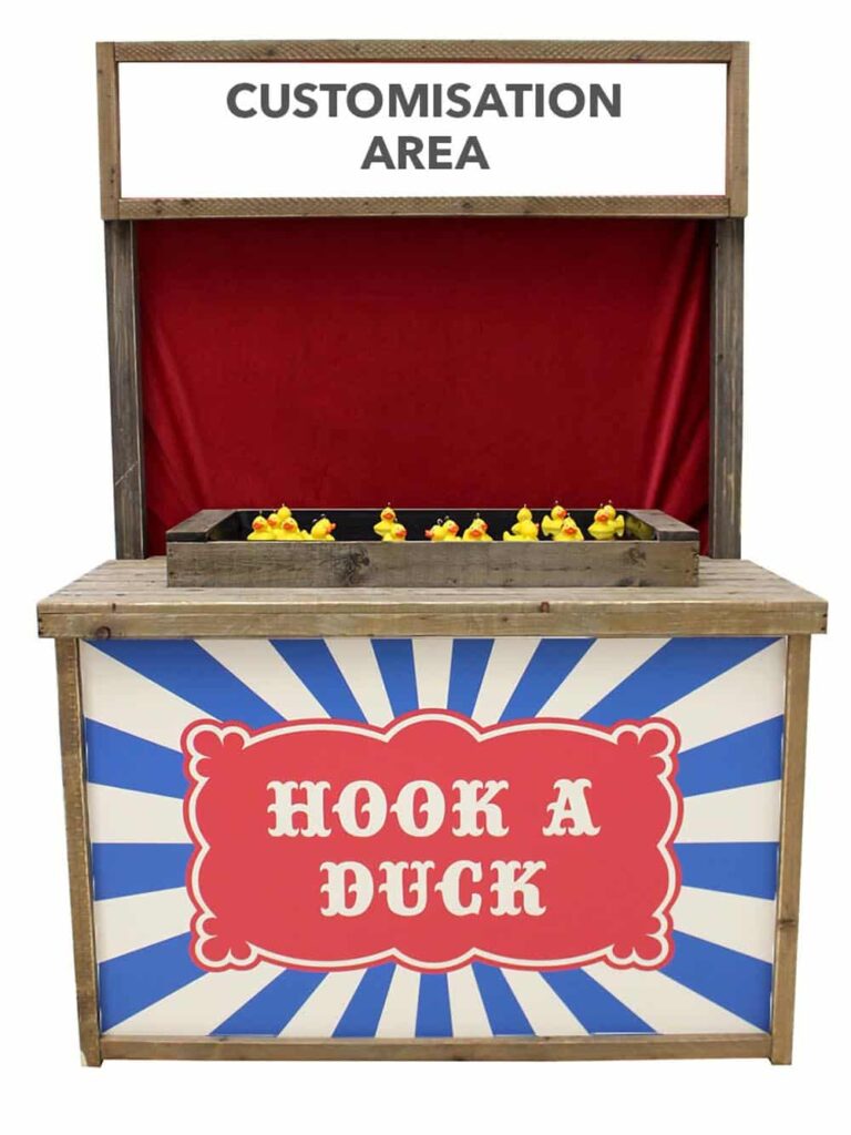 Customised Hook A Duck - Fairground Game Custom Top Sign | EPH Creative ...