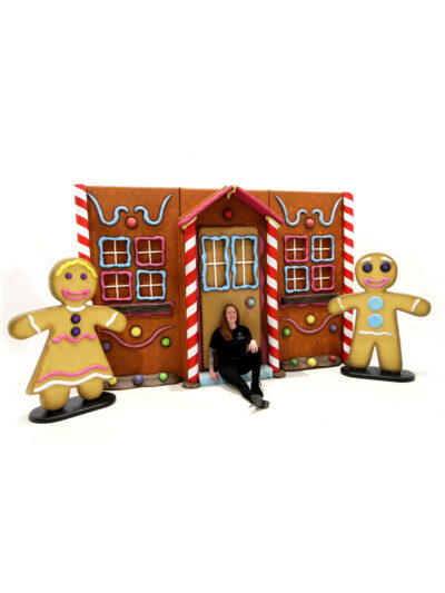 Gingerbread House Front | EPH Creative - Event Prop Hire