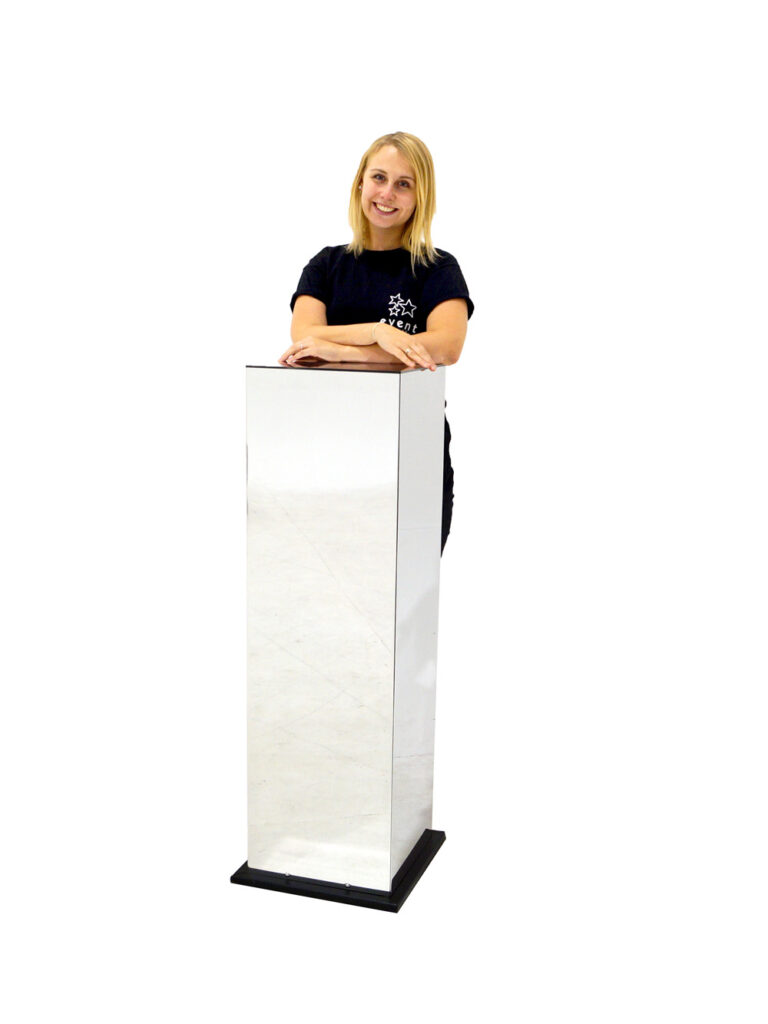 Mirrored Plinth | EPH Creative - Event Prop Hire