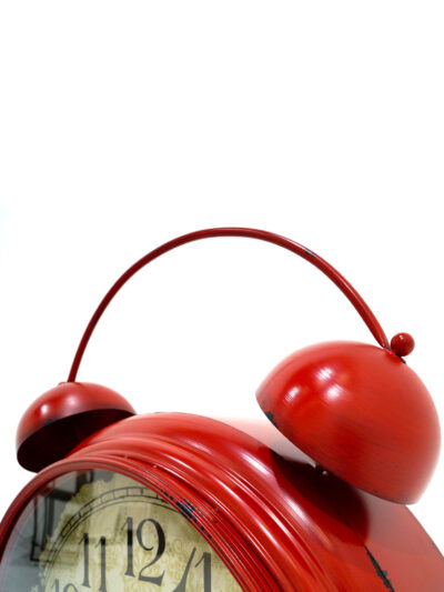 Giant Red Clock | EPH Creative - Event Prop Hire