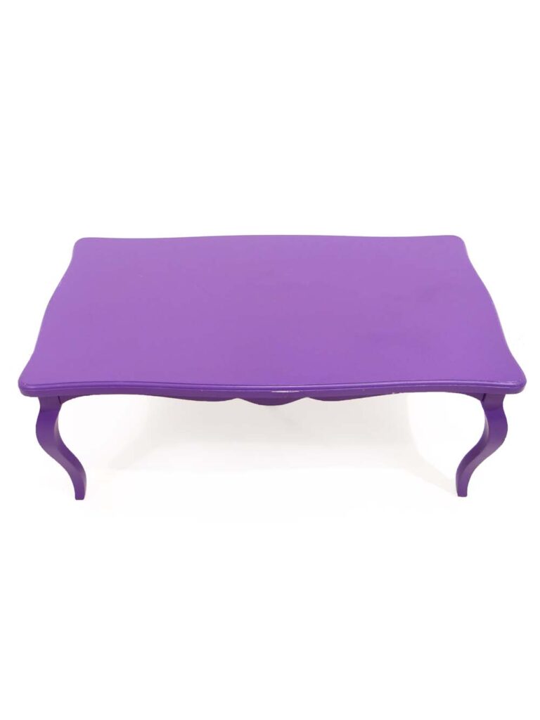 Vintage Purple Coffee Table | EPH Creative - Event Prop Hire