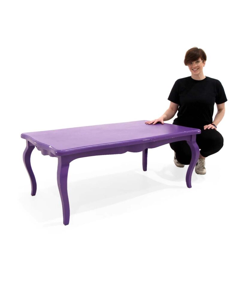 Vintage Purple Coffee Table | EPH Creative - Event Prop Hire