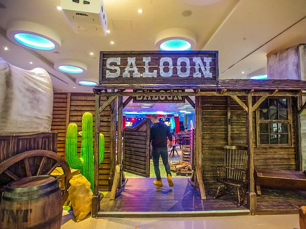 Saloon Building Front | EPH Creative - Event Prop Hire