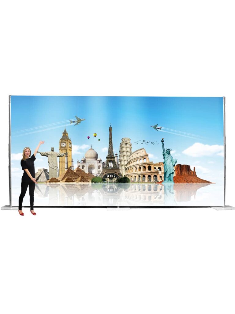 Around the World Backdrop (6m x 3m) | EPH Creative - Event Prop Hire