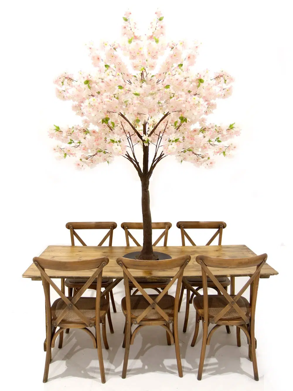 Table Top Tree (1.8m) - Pink Blossom | EPH Creative - Event Prop Hire