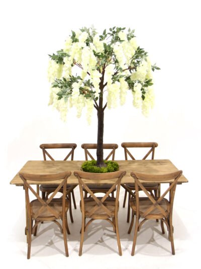 Table Top Tree (1.8m) - Wisteria Flower Cluster | EPH Creative - Event ...