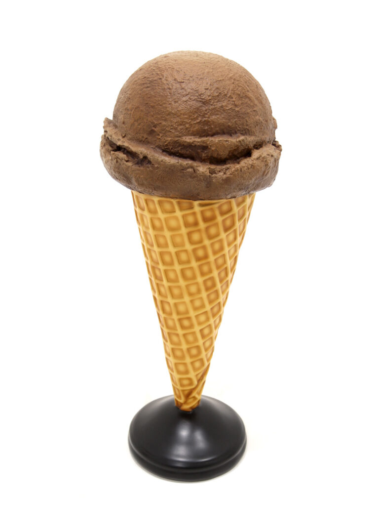 Small Ice Cream Prop - Chocolate | EPH Creative - Event Prop Hire