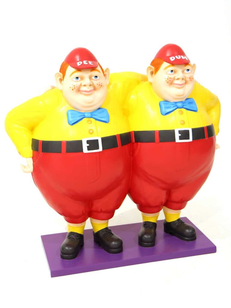 Tweedle Dum & Tweedle Dee Characters | EPH Creative - Event Prop Hire