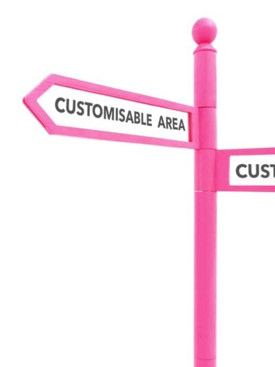 Pink Multi-Directional Sign Post - x6 Rotating Signs | EPH Creative ...