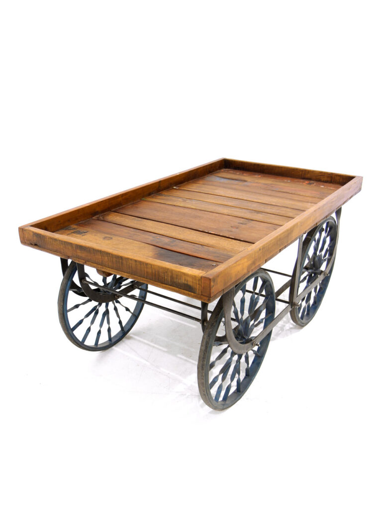 Large Rustic Cart | EPH Creative - Event Prop Hire