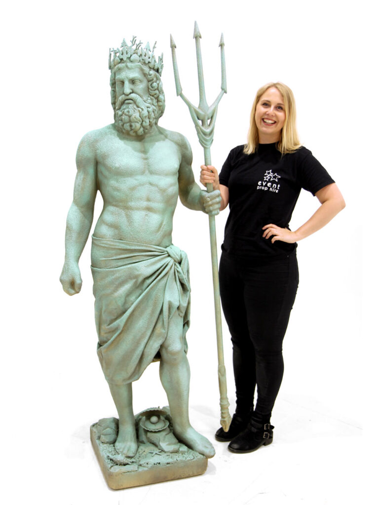 Neptune Statue (No Plinth) | EPH Creative - Event Prop Hire