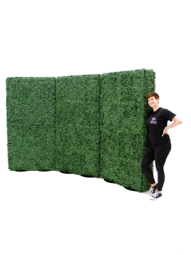 Tall Box Hedge - Double Sided - 2m (FR) | EPH Creative - Event Prop Hire