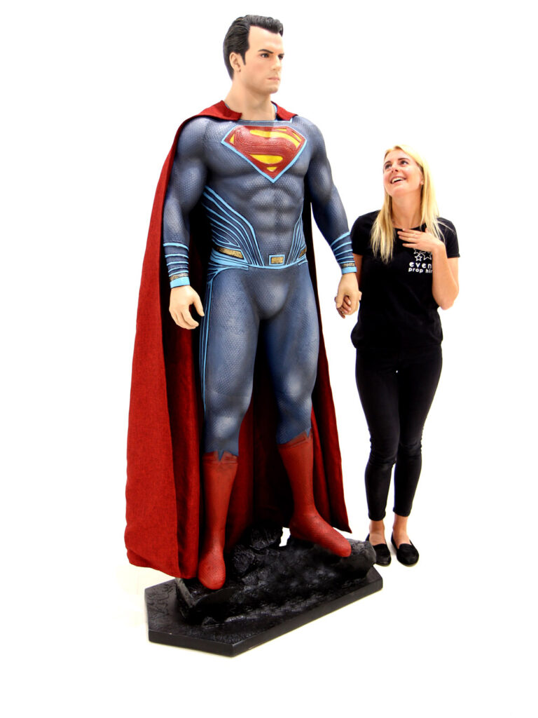 Life-size Superman 3D (Justice League) | EPH Creative - Event Prop Hire