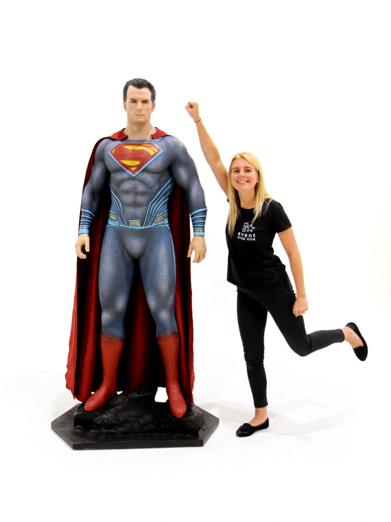 Life-size Superman 3D (Justice League) | EPH Creative - Event Prop Hire