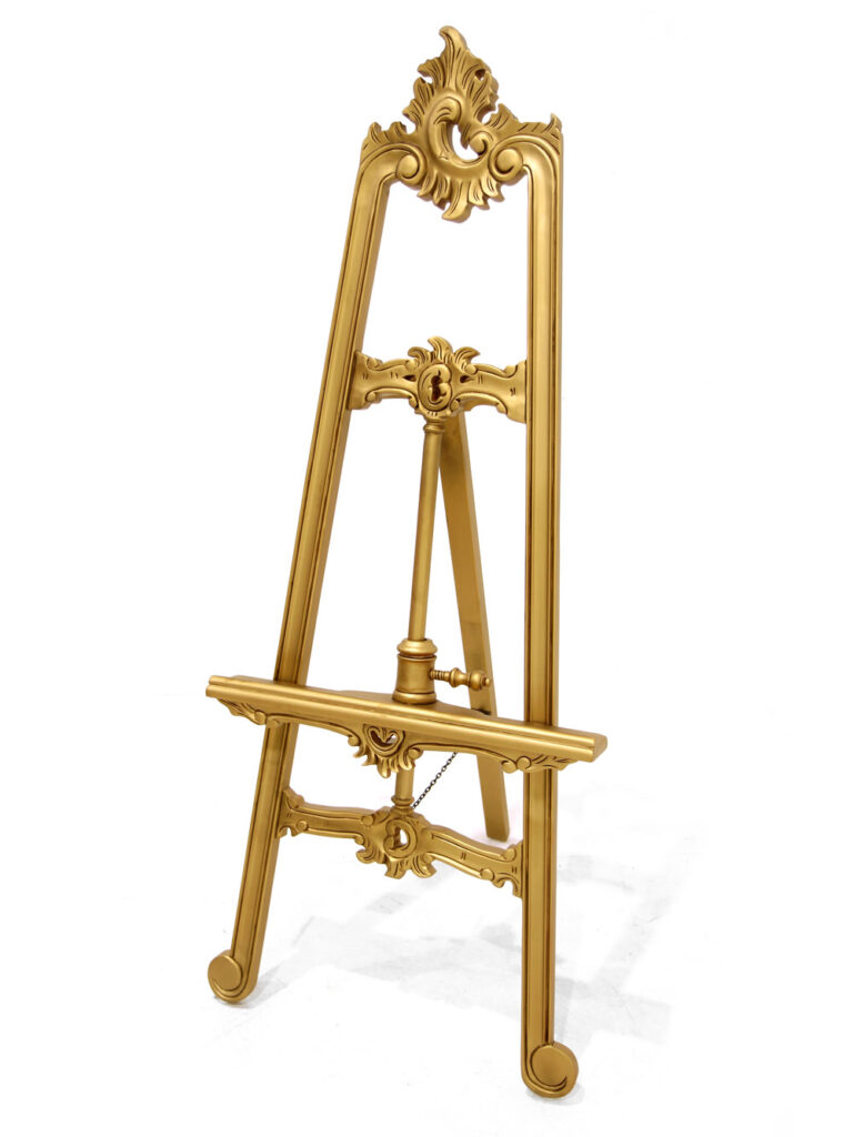 Decorative Gold Easel - (Style May Vary) | EPH Creative - Event Prop Hire