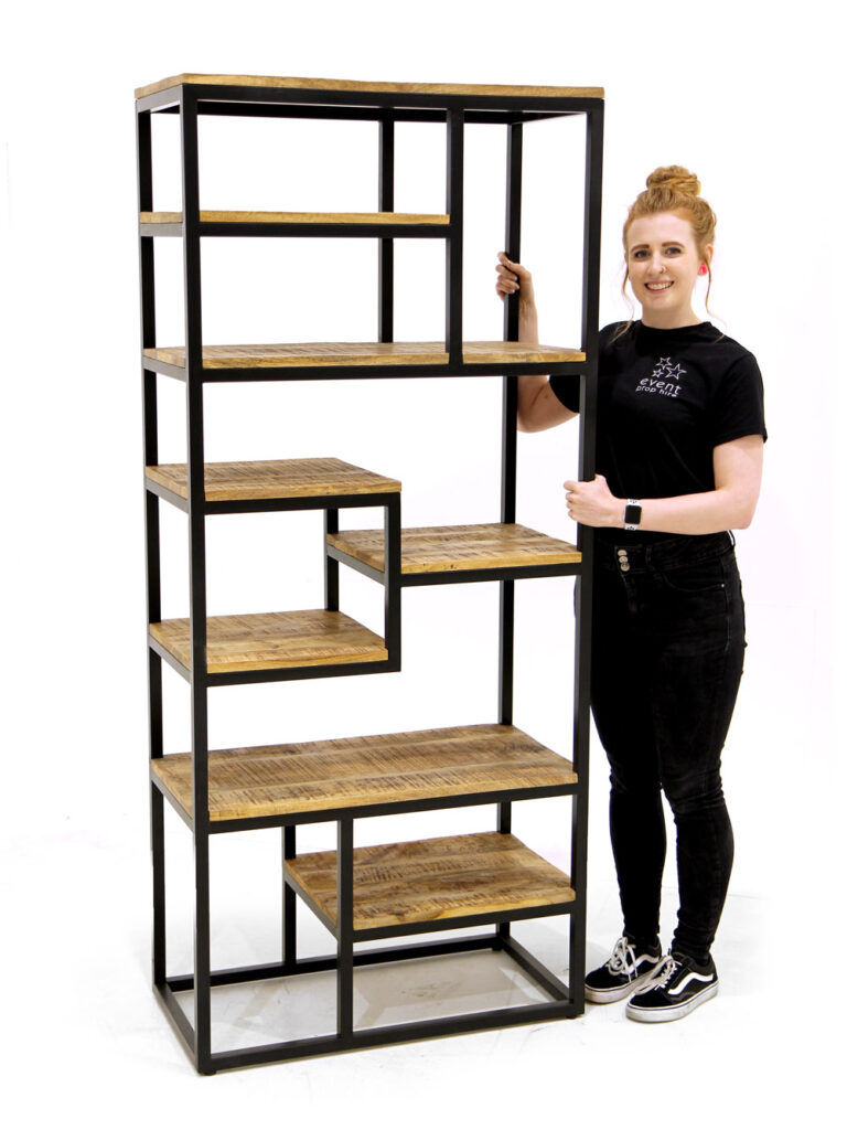Industrial Style Shelving Unit | EPH Creative - Event Prop Hire