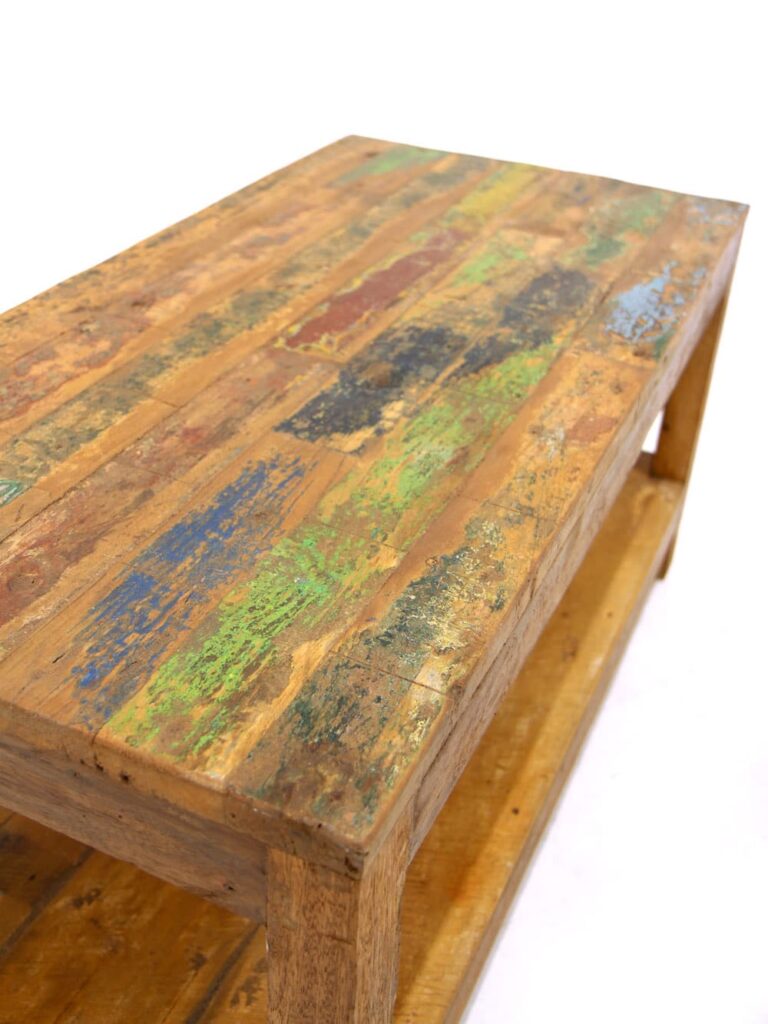 Reclaimed Wooden Coffee Table #2 | EPH Creative - Event Prop Hire