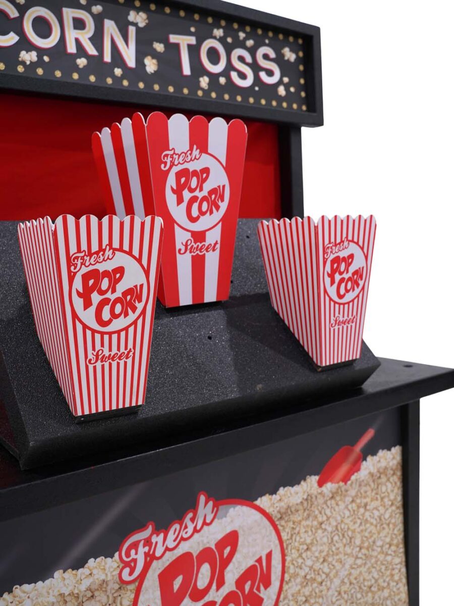 Popcorn Toss Game | EPH Creative - Event Prop Hire