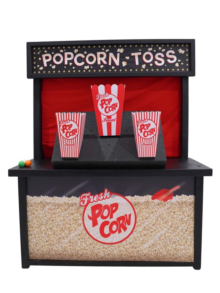 Popcorn Toss Game | EPH Creative - Event Prop Hire