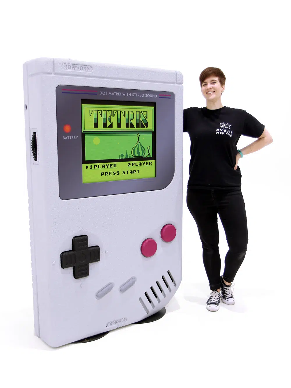 Giant Retro Hand Held Gaming Device | EPH Creative - Event Prop Hire