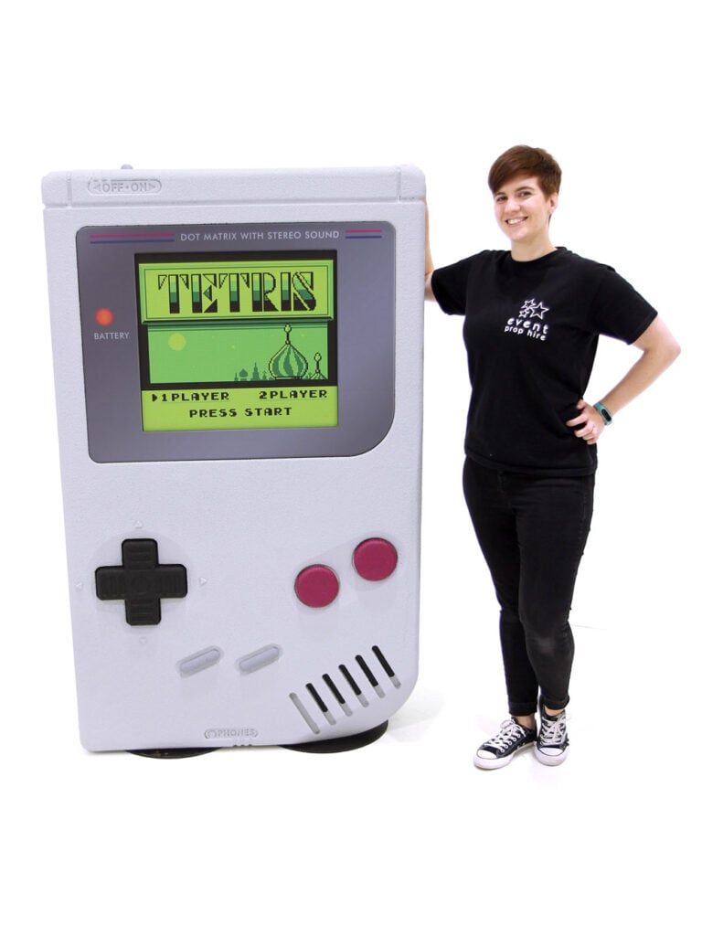 Giant Retro Hand Held Gaming Device | EPH Creative - Event Prop Hire