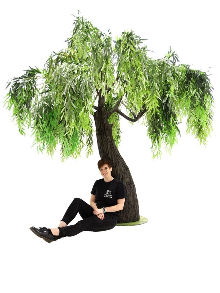 Thick Trunk Tree (2.8m) - Weeping Willow | EPH Creative - Event Prop Hire