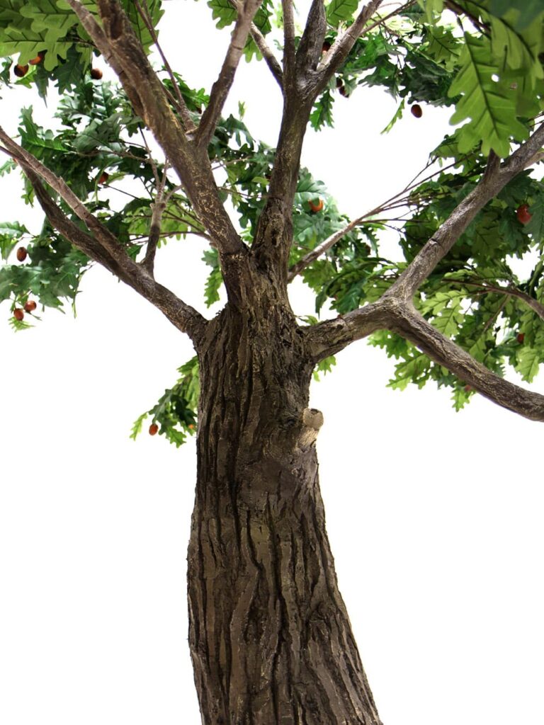 Thick Trunk Tree (2.9m) - Green Oak | EPH Creative - Event Prop Hire