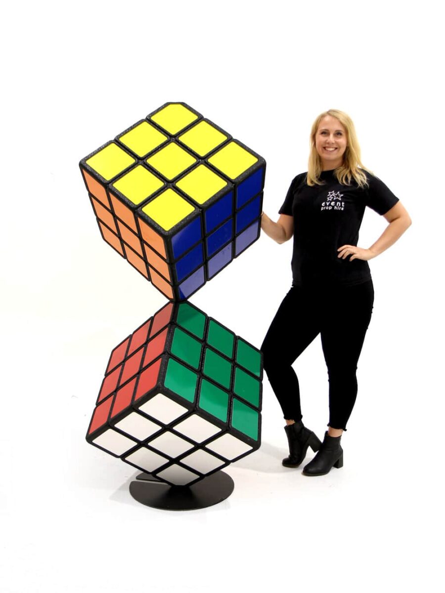 Rubik's Cube Tower | EPH Creative - Event Prop Hire
