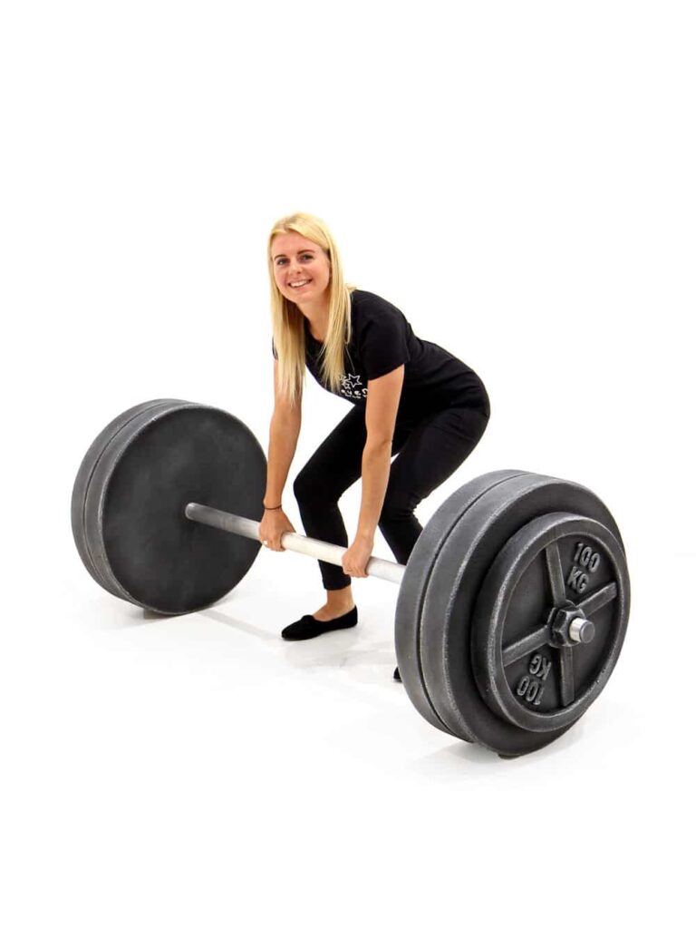 Modern Strongman Weight Prop | EPH Creative - Event Prop Hire