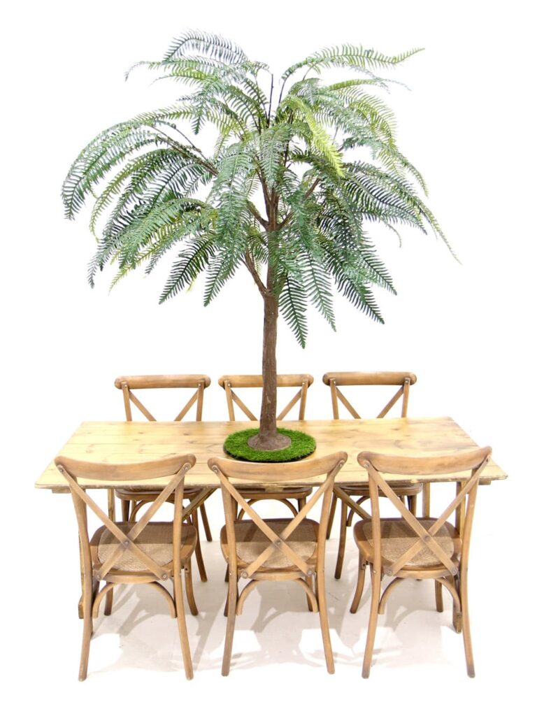 Table Top Tree (1.8m) - Fern | EPH Creative - Event Prop Hire