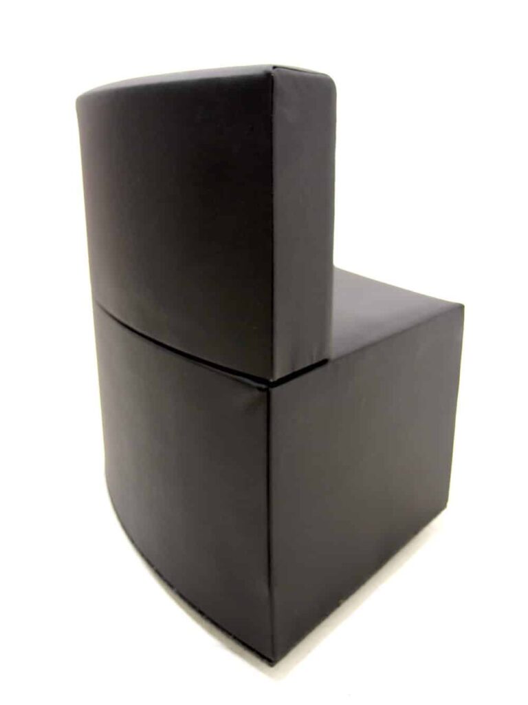 Modular Seating Unit - Curved - Low Back - Black (Single Unit) | EPH ...