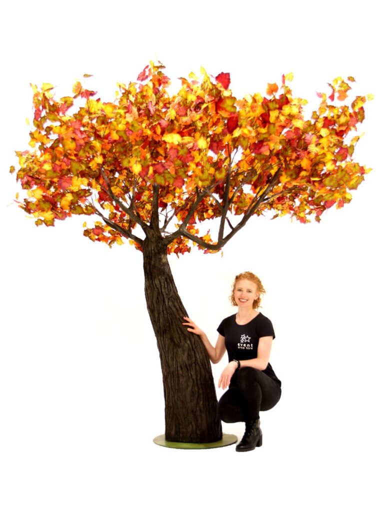 Thick Trunk Tree (2.9m) - Autumn Foliage | EPH Creative - Event Prop Hire