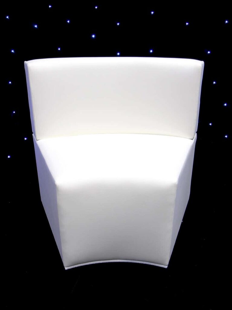 Modular Seating Unit - Curved - Low Back - White (Single Unit) | EPH ...