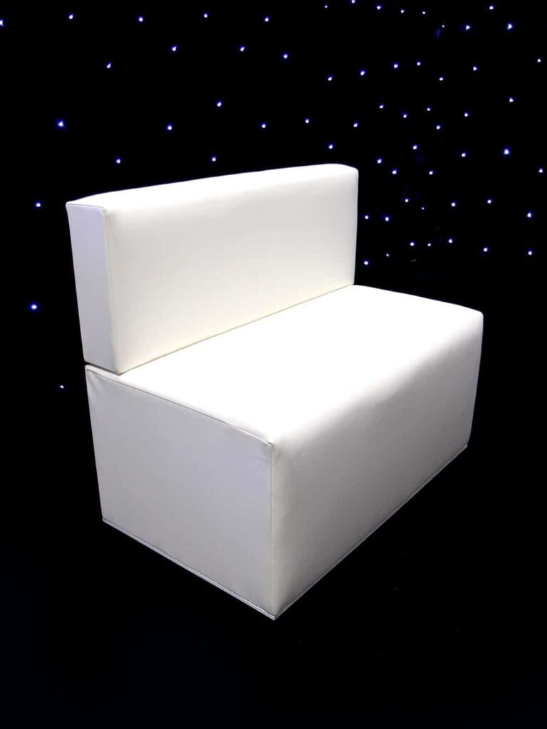 Modular Seating Unit - Straight - Low Back - White (Single Unit) | EPH ...