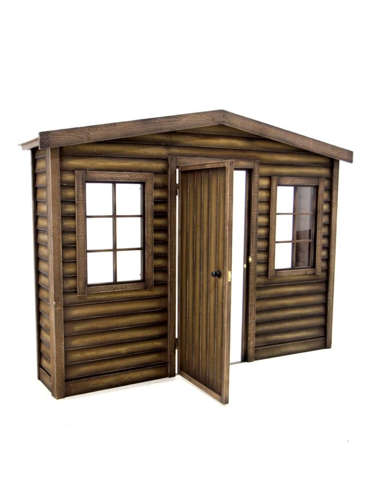 Wooden Cabin Front | EPH Creative - Event Prop Hire