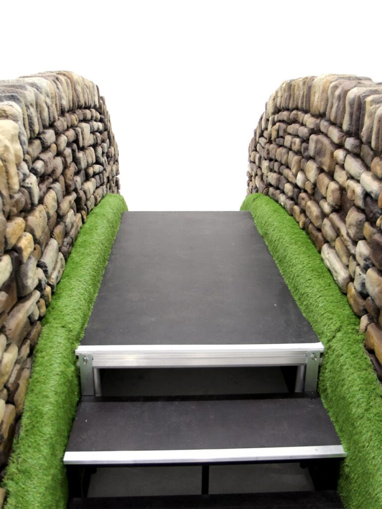 Rustic Dry Stone Bridge | EPH Creative - Event Prop Hire