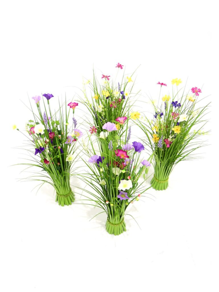 Wild Flower Display - Medium - Set of 4 | EPH Creative - Event Prop Hire