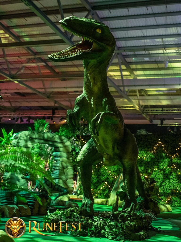 Life-size Raptor Dinosaur Prop | EPH Creative - Event Prop Hire