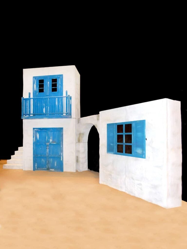 White Rendered Building - Full Double Storey Set | EPH Creative - Event ...