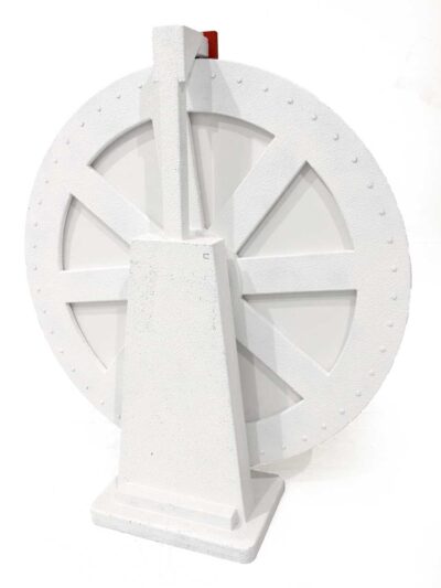 Table Top Wheel of Fortune (White) | EPH Creative - Event Prop Hire
