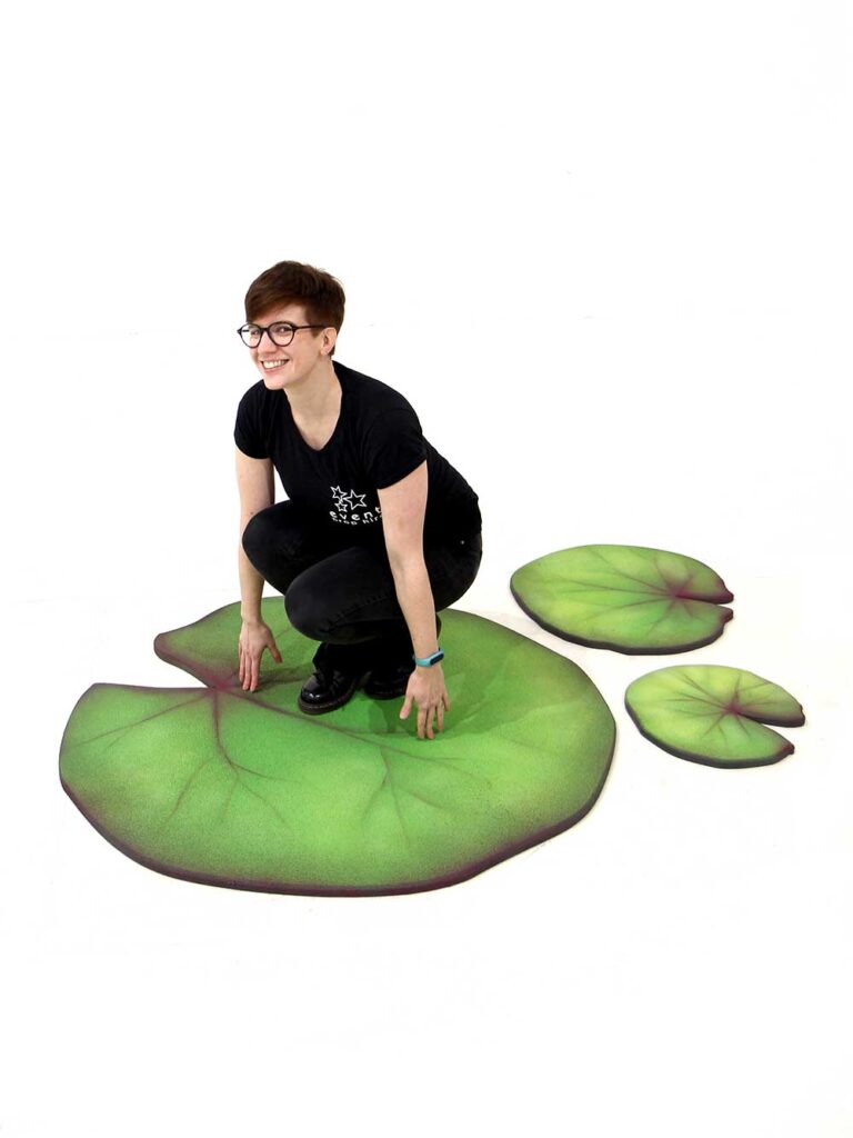 Giant Lily Pads - Set of 3 | EPH Creative - Event Prop Hire